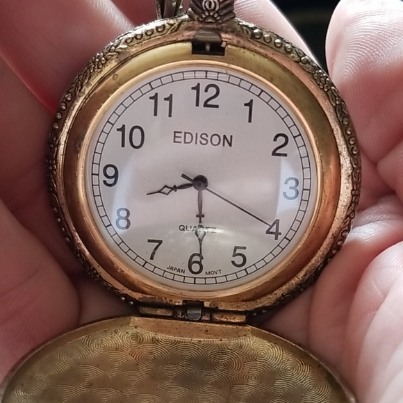 edison | Accessories | Edison Mens Chain Pocket Watch | Poshmark